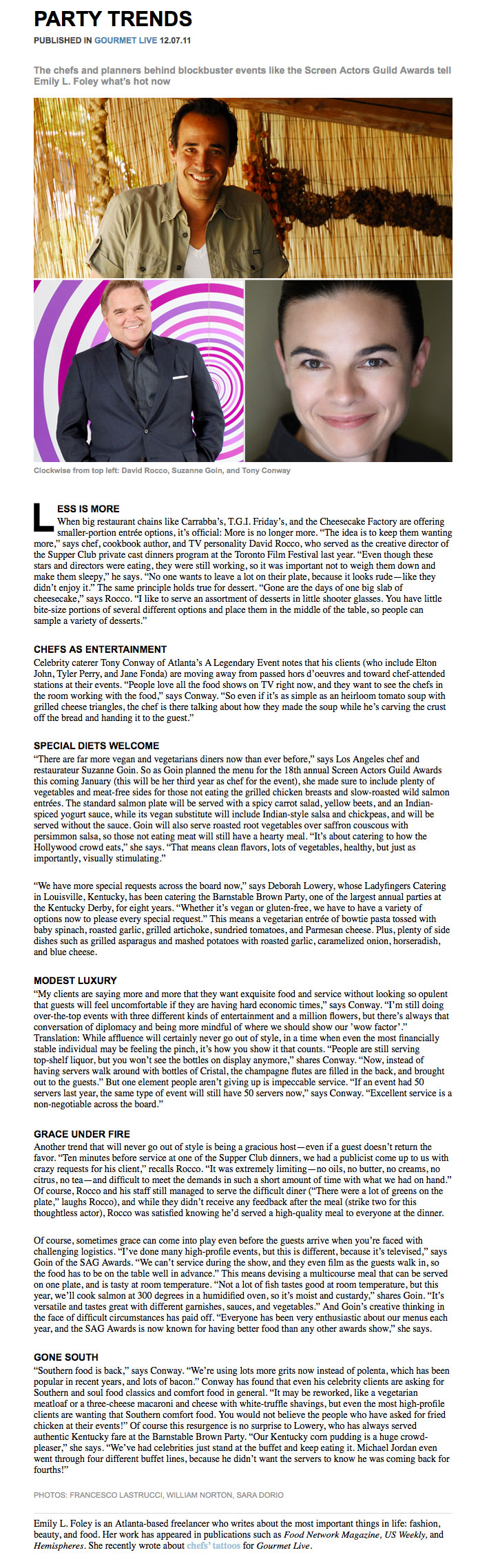 Party Trends - Emily L. Foley